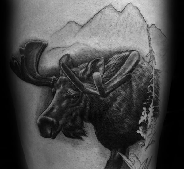 Top 14+ Inspiring Moose Tattoo Ideas and Designs | PetPress