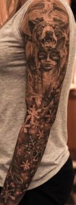 12+ Best Bear Arm Tattoo Designs - PetPress