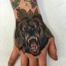 15+ Bear Hand Tattoo Designs and Ideas - PetPress