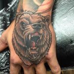 15+ Bear Hand Tattoo Designs and Ideas - PetPress