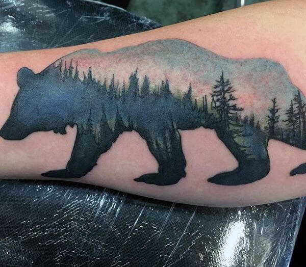 15+ Amazing Black Bear Tattoo Designs | PetPress